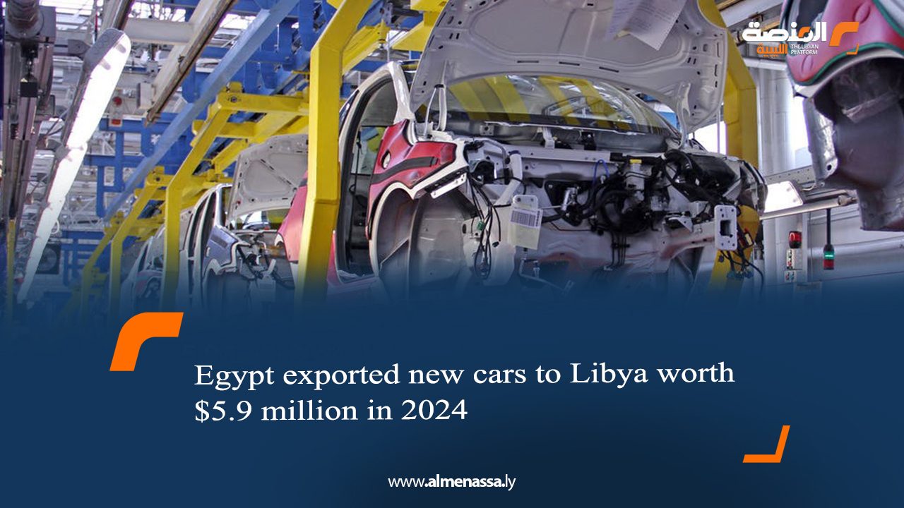 Egypt exported new cars to Libya worth $5.9 million in 2024 – The ...
